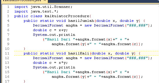 Simple Algorithm For Calculator With Procedure Uses Java Programming ...
