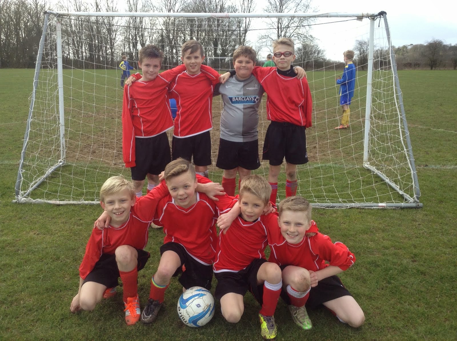 SPS Year 5: Winning football team