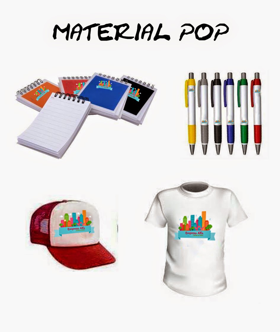 Material POP para la Empresa ALFA - Asesoría Integral de Márquetin