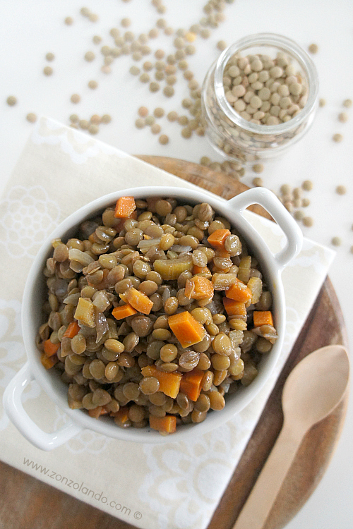 Lenticchie agli odori | Zonzolando