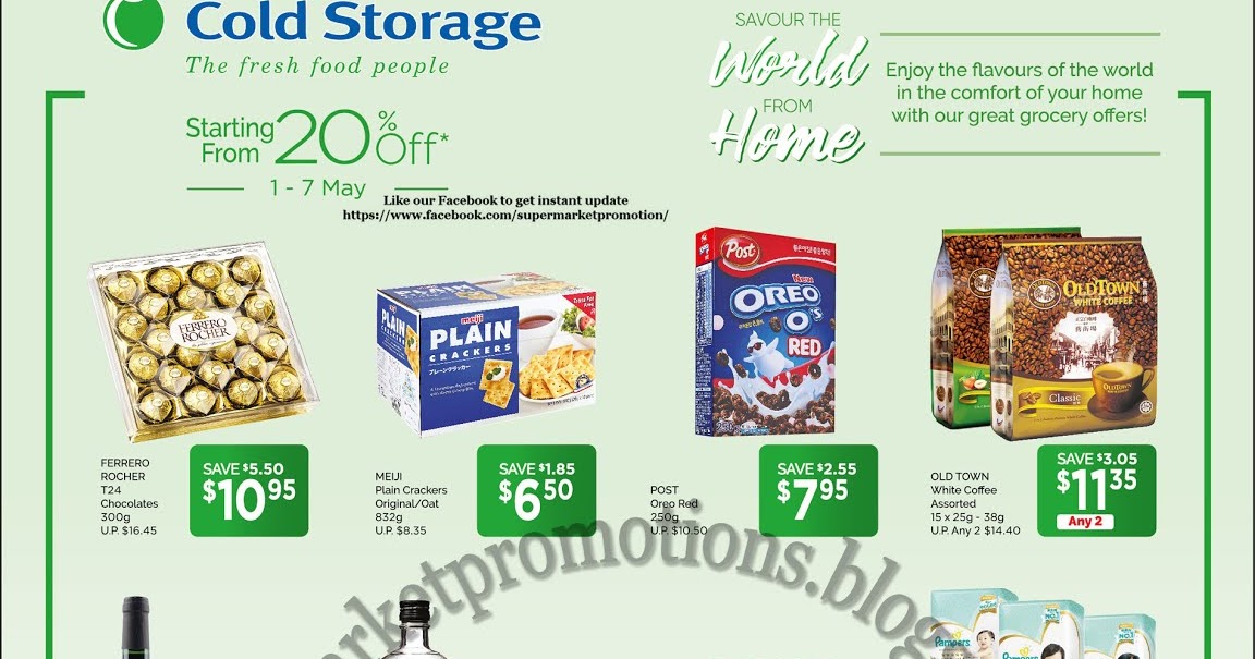 Cold Storage Weekly Promotion 01 - 07 May 2020 ~ Supermarket Promotions