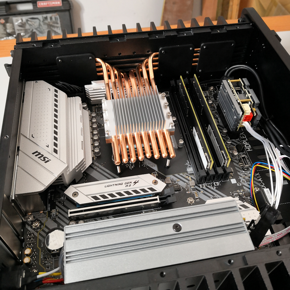 FanlessTech: HDPLEX H3 / Ryzen 7 5700G Build