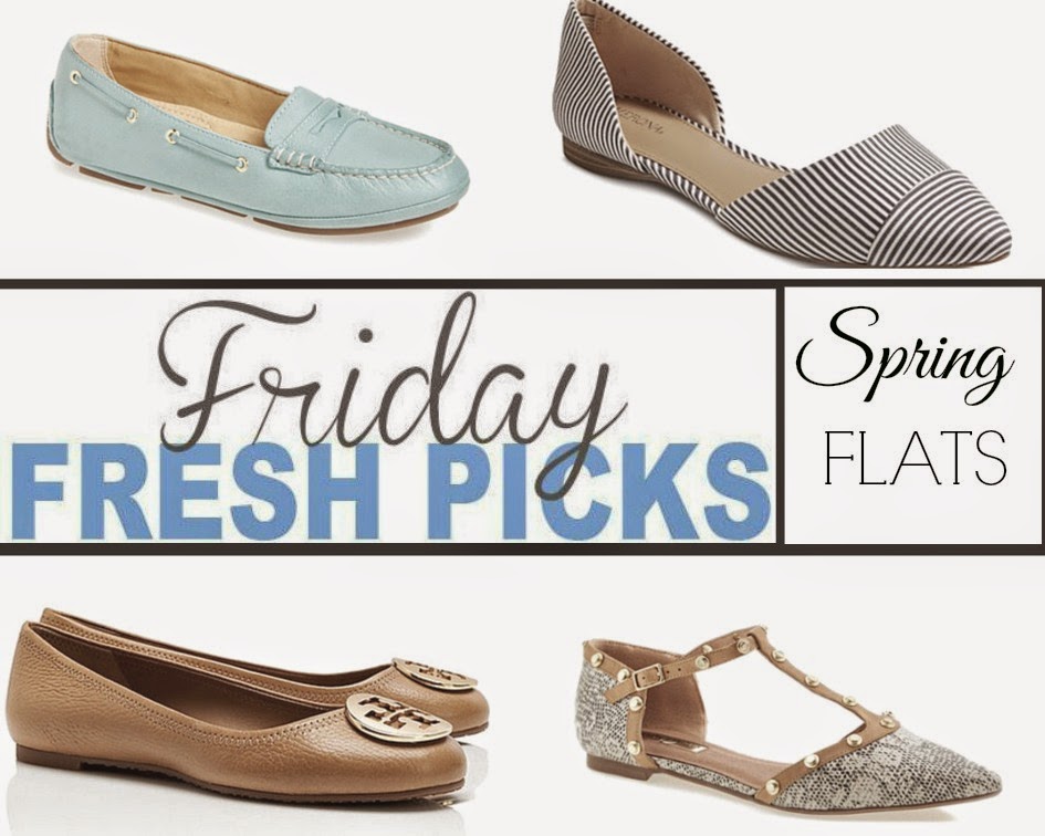 Friday's Fresh Picks: Spring Flats | Pieces of a Mom