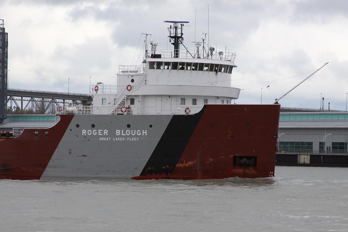 Michigan Exposures: The Roger Blough Enters Port Huron