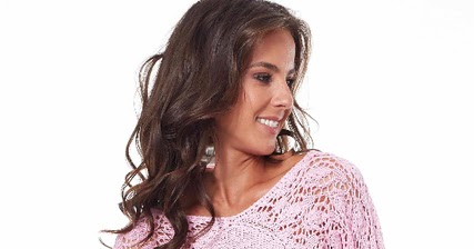 Irina: Pink Top. Patterns.