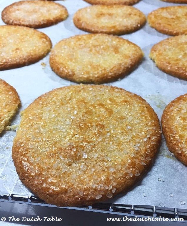 The Dutch Table: Knapkook (Dutch crisp sugar cookie)