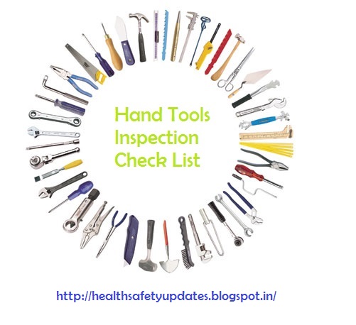 Monthly Hand Tools Inspection Check List