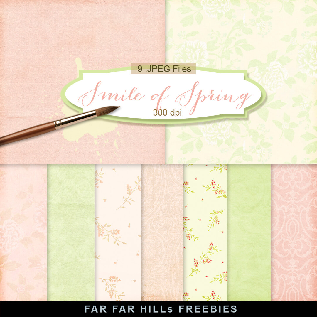 New Freebies Kit of Backgrounds - Smile of Spring:Far Far Hill - Free ...