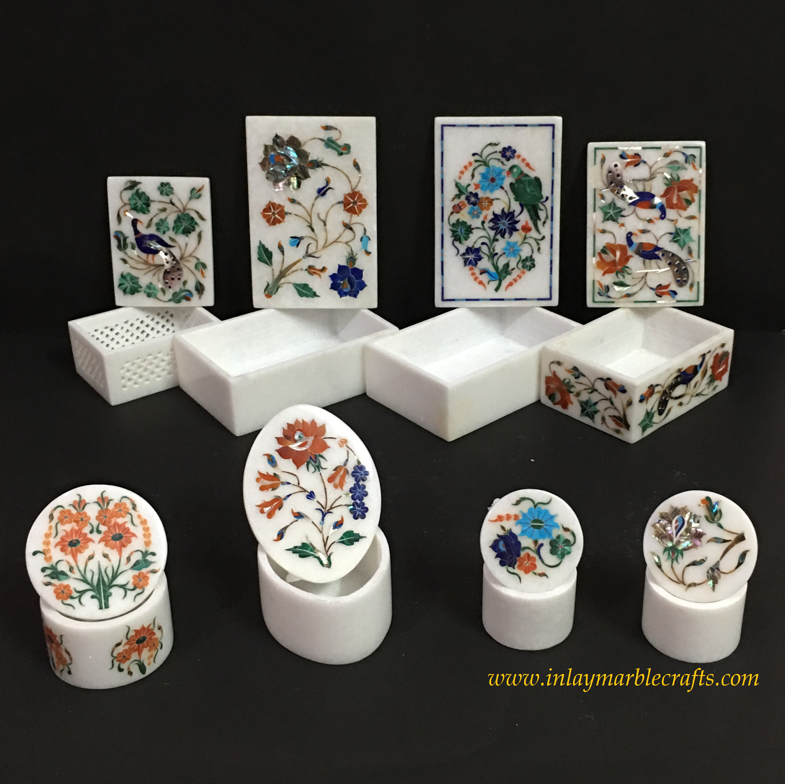 Inlay Marble Crafts | Stone Inlay Crafts, Marble Inlay Crafts, Stone ...