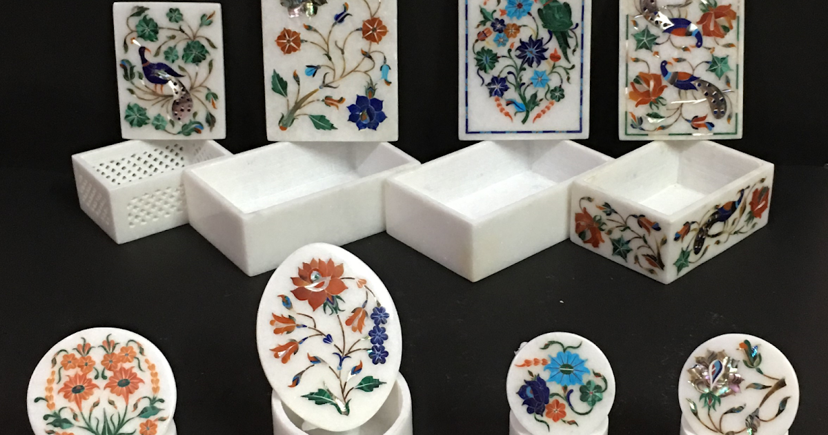Inlay Marble Crafts | Stone Inlay Crafts, Marble Inlay Crafts, Stone ...