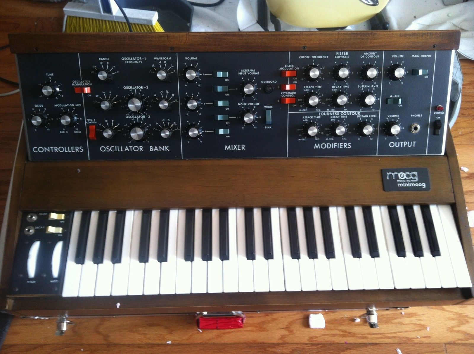 MATRIXSYNTH: Mini Moog Model D SN 5163