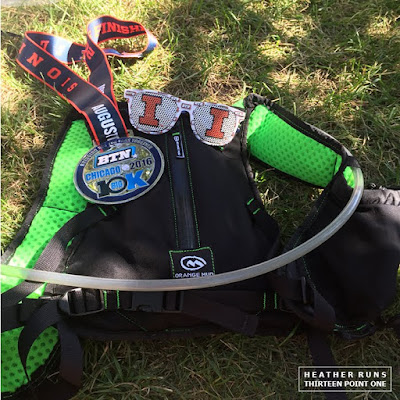 Heather Runs Thirteen Point One: orange mud endurance pack review