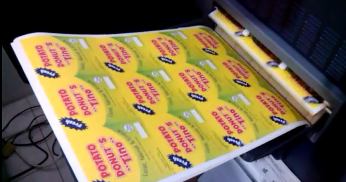 Layanan dan Jasa Percetakan: Layanan dan Jasa Print Sticker Murah