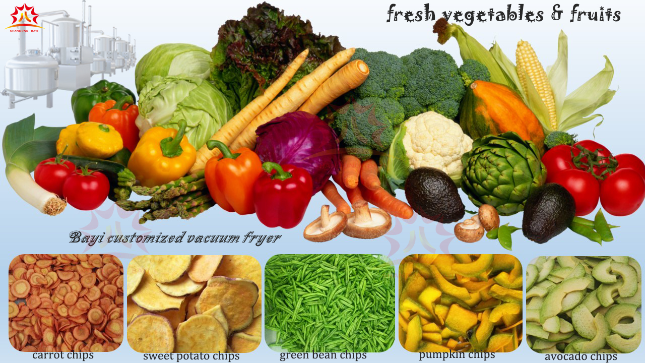 vacuum frying vegetable fryer