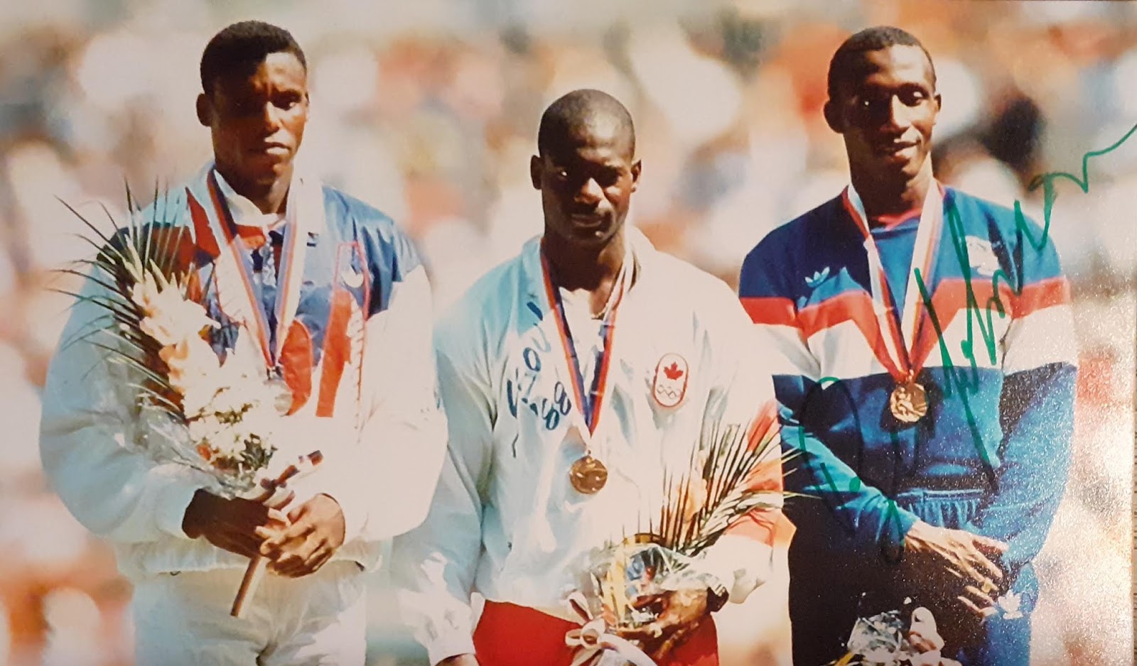 Autograph VIP: Ben Johnson, a Jamaican-born Canadian former sprinter ...