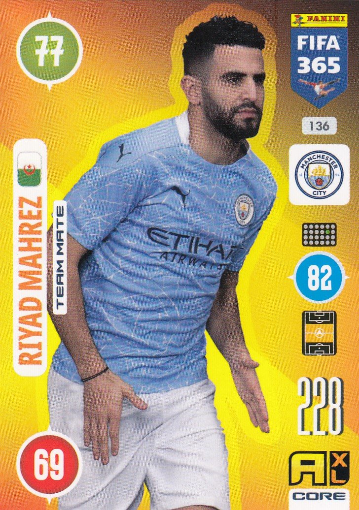 Trading Card Hub.UK: Panini Adrenalyn XL FIFA 365 2021 Manchester City Set