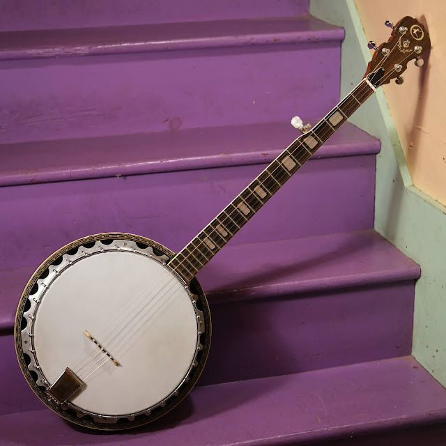 1970s Kay (Japan-made) 5-String Resonator Banjo