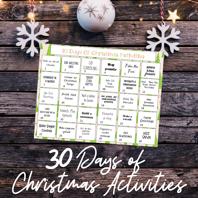 30 Days of Fun Christmas Activities Your Kids Will LOVE! {with FREE ...