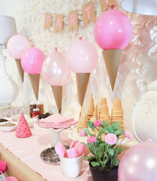 12 Ideas para una fiesta temática de helados
