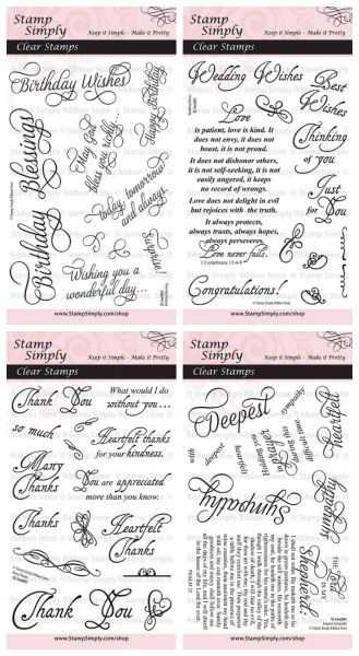Dream in Color...: Stamp Simply Clear Stamp Release!
