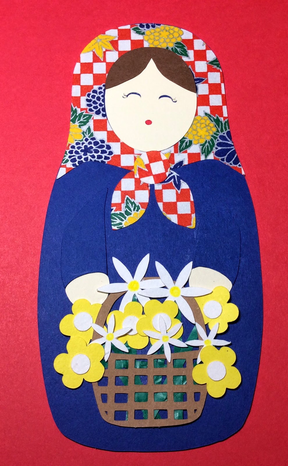 Papercrafts and other fun things: A Russian Paper Doll