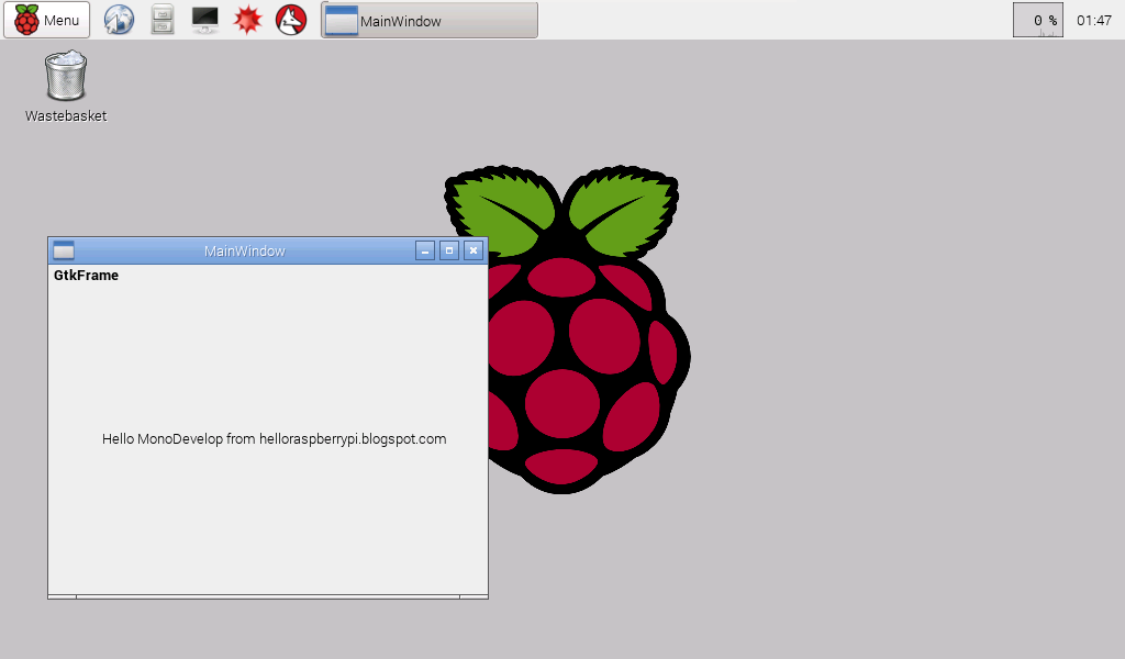 Hello Raspberry Pi: Create Gtk# application using C#/MonoDevelop on ...