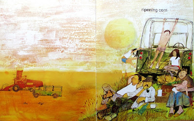 Flutterby Patch: Sunny summer illustrations