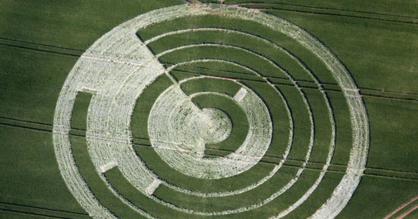 Polar Clock Crop Circle at Manton Drove : 2nd June 2012 - Psychedelic ...