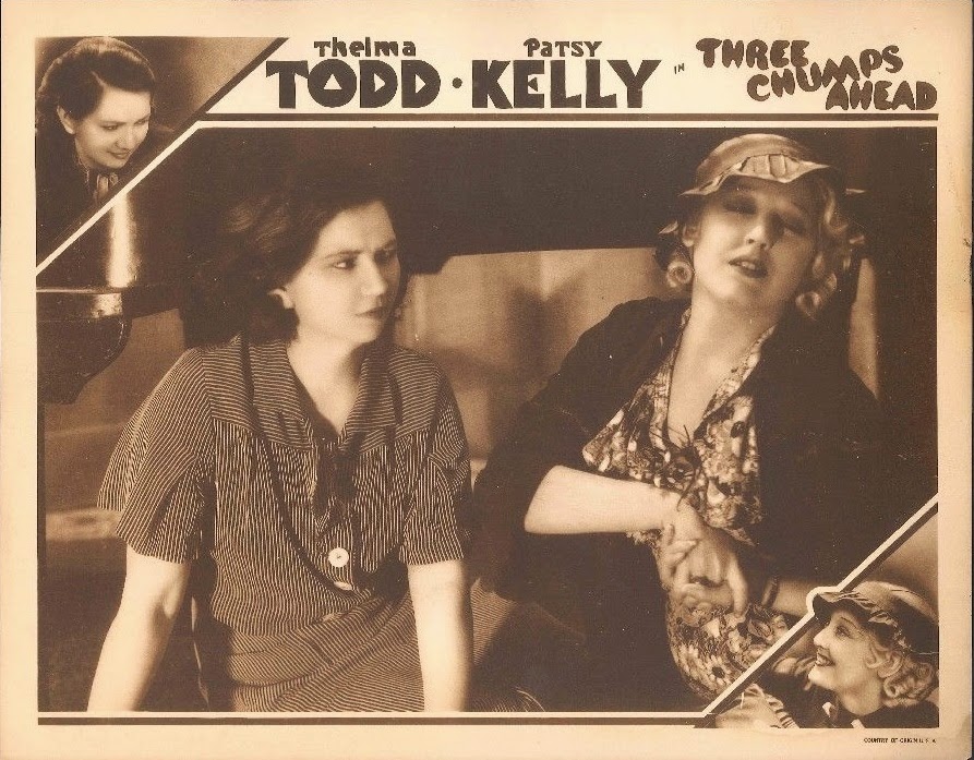 Thelma Todd: Thelma Todd And Patsy Kelly Lobby Cards