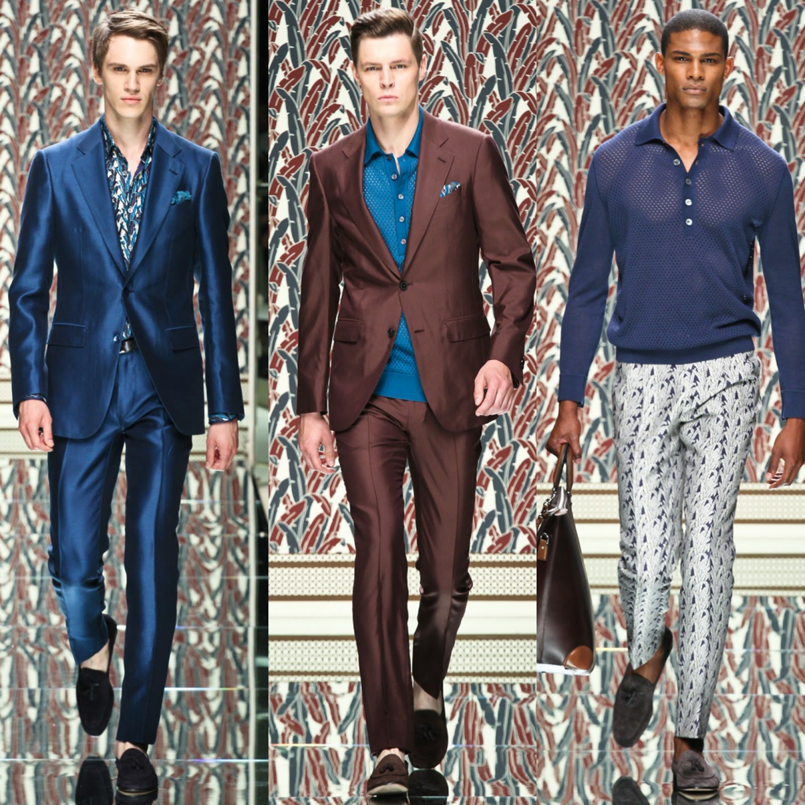 Stylefluid Trendz: Men in Blue - Spring/Summer'13 Trend - Blue Tone