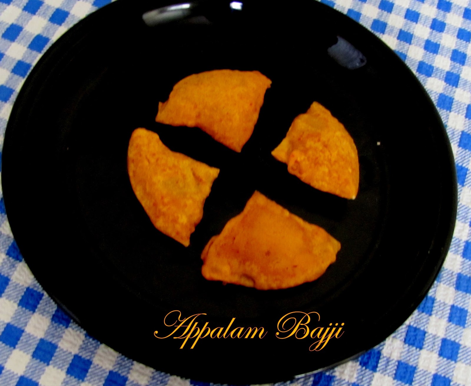 Appalam Bajji |Nithya's Nalabagam