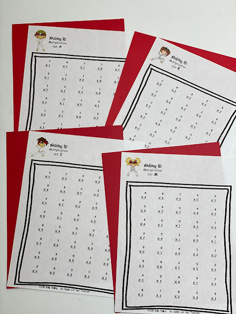 An Apple For The Teacher: Karate Math Facts Practice: A Fun and ...
