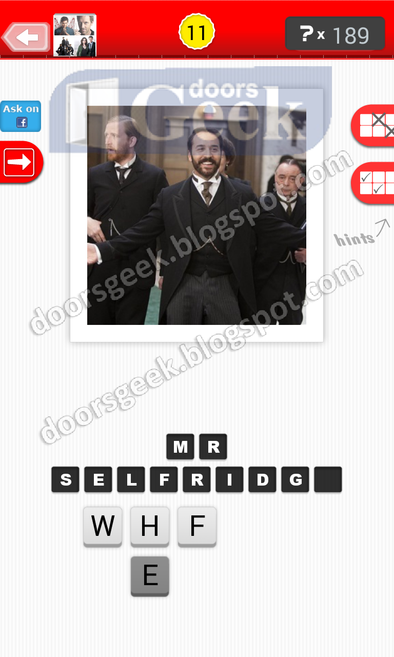 Guess the TV Show - Level 14-11 Answer ~ Doors Geek