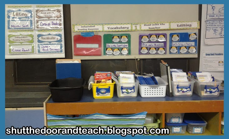 Shut the Door and Teach: Setting Up my Literacy Stations