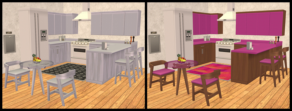 TheNinthWaveSims: The Sims 2 - Objects Recoloured to Match the 'BlandCo ...