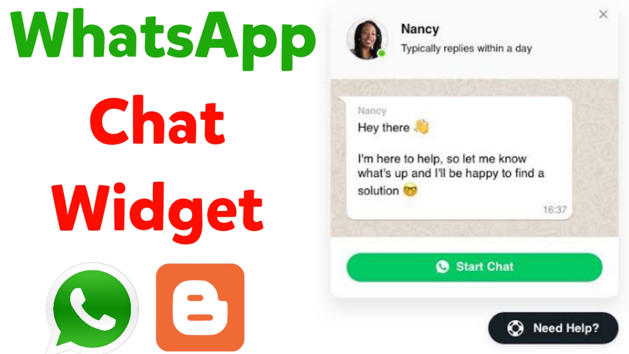 How To Create Whatsapp Chat Widget With Multiple Numbers In Blogger ...