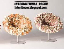 Modern Flower chairs styles, colors 2013