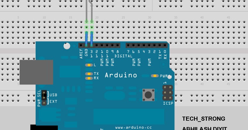 Tech_strong: ARDUINO PROJECT 1- BLINKING LED