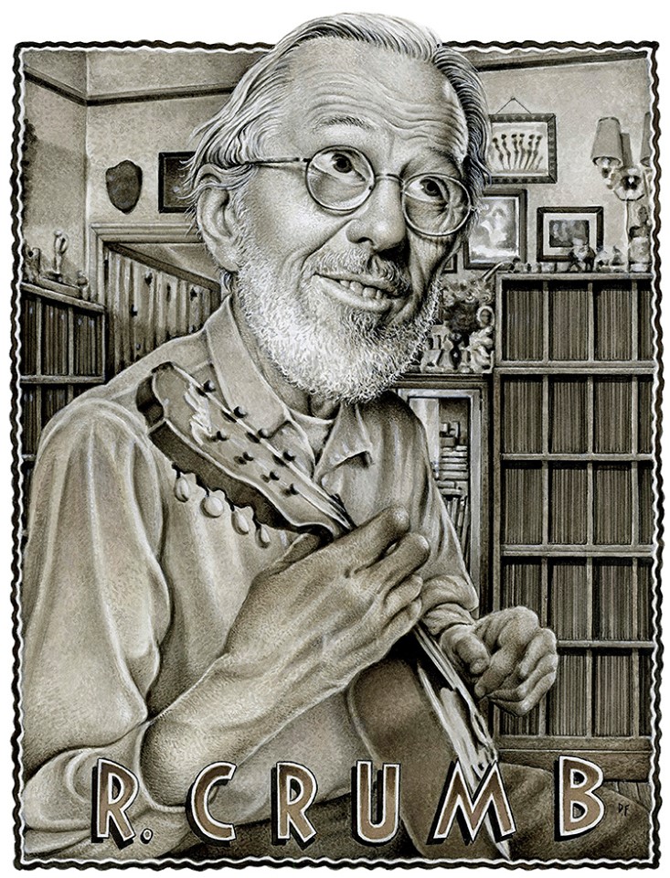 D R E W • F R I E D M A N: New Robert Crumb Print