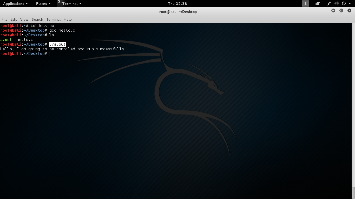 Hacking By Kali Linux Compile C Program In Linux Hacking By Kali Linux Compile C Program In Linux