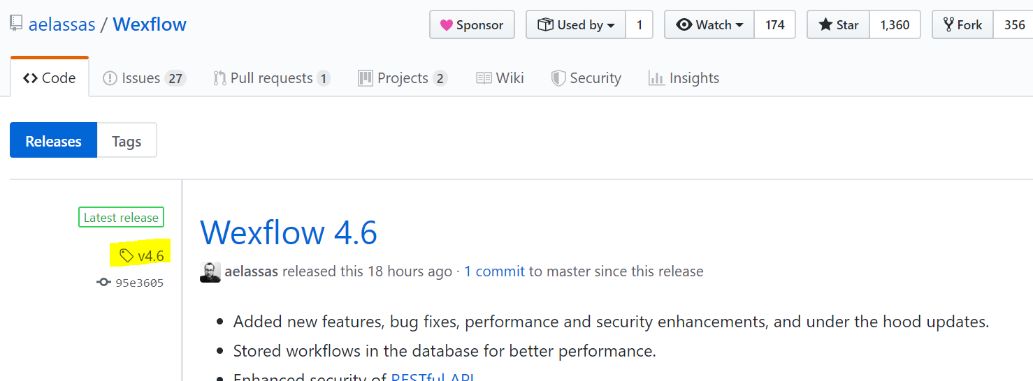 Installation Wexflow