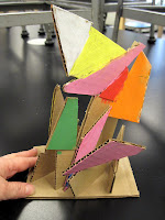 Mrs. Art Teacher!: 2-D to 3-D lesson Ideas part 2