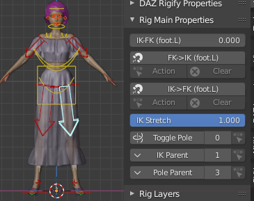 Diffeomorphic: Rigging Section