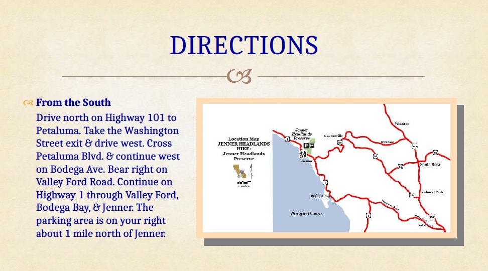 Hiking the Golden State: Sonoma County - JENNER HEADLANDS HIKE