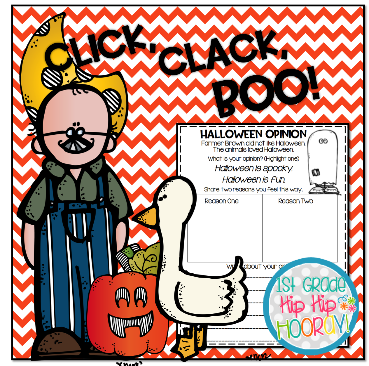 1st Grade Hip Hip Hooray!: Click Clack Boo...Doreen Cronin