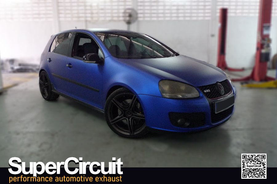SUPERCIRCUIT Exhaust Pro Shop: VW Golf Mk5 GTI Custom Mod Downpipe