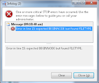 DevelopMenTory: Fixing a bad XPO File for Microsoft Dynamics 2012