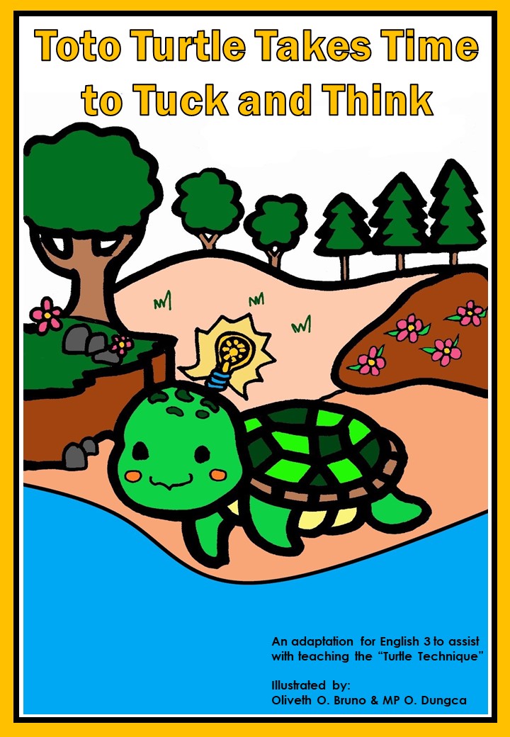 Teacher Fun Files: Story Book: Toto Turtle Takes Time to Tuck and Think