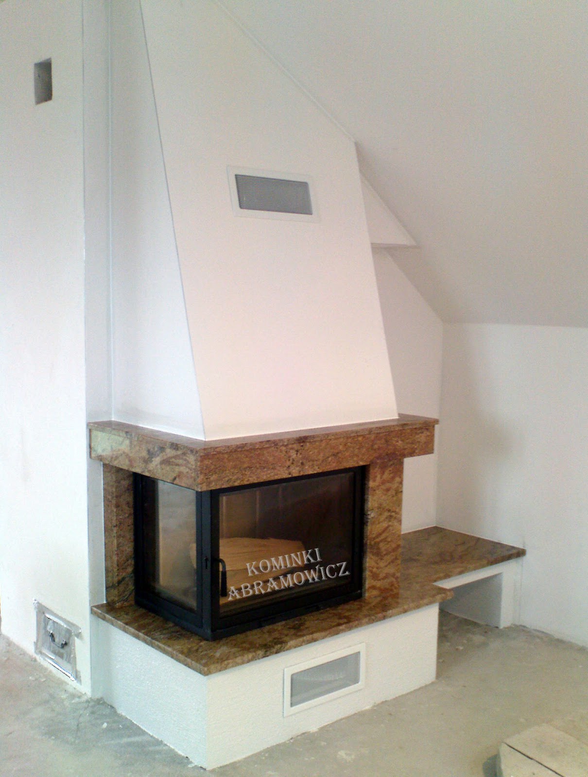 KOMINKI Elbląg: Kominki- obudowy kominkowe typ RUSTYKALNY