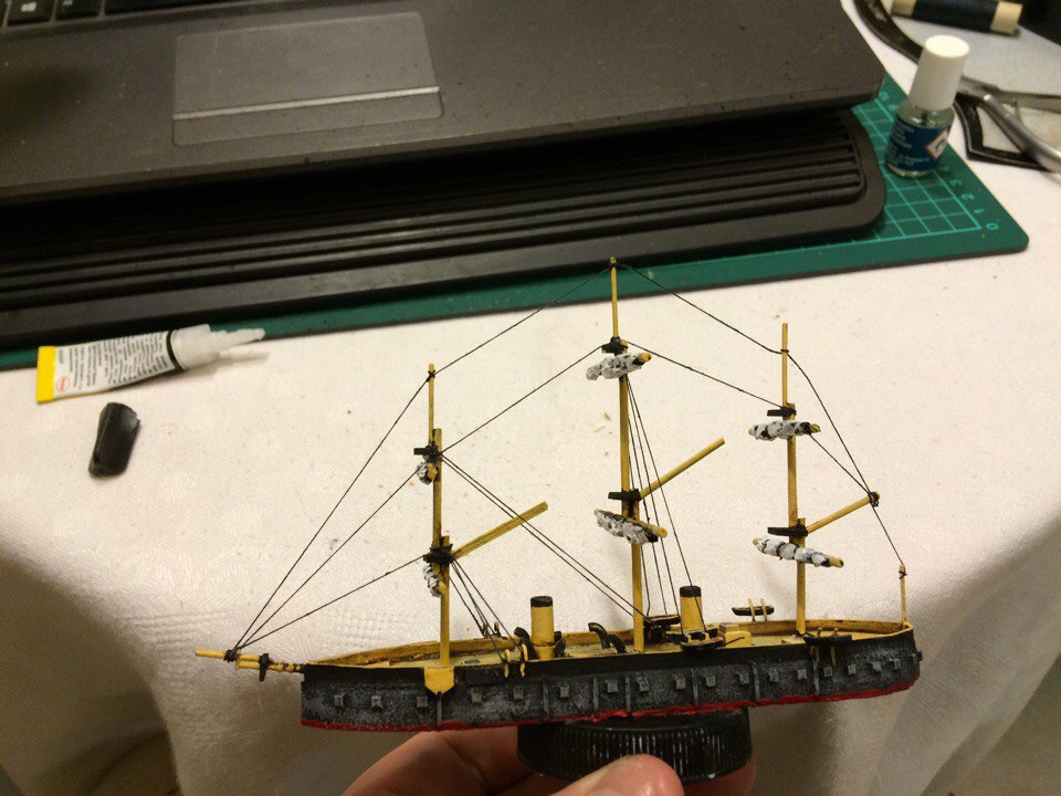 Олово. Акрил.Порох и Смерть: HMS "Zealous" [Victorian Warfare Project]